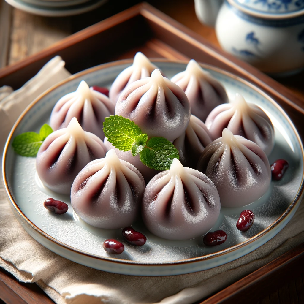 Sweet Red Bean Dumplings - TurboKitchen